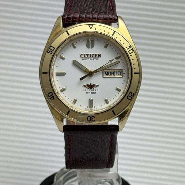 CITIZEN 7 AUTOMATIC WR100 MEN'S WATCH GOLD PLATED AROUND 1970 ...