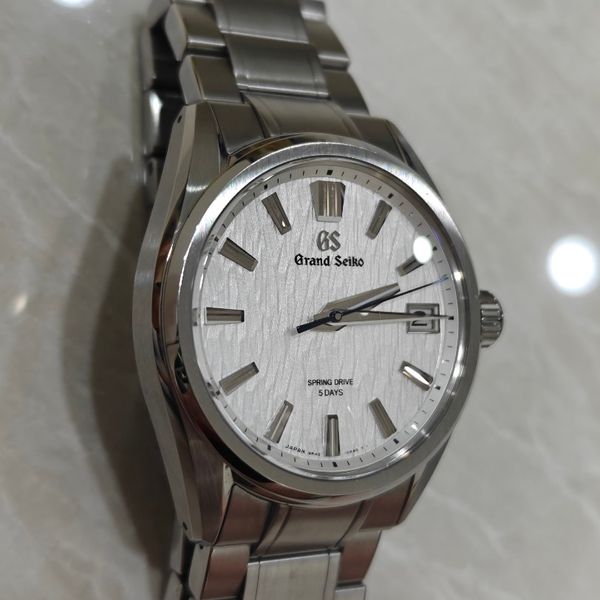 Grand Seiko GS SLGA009 White Birch Spring Drive | WatchCharts Marketplace