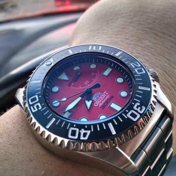 SOLD: Orient Pro Saturation Diver | WatchCharts Marketplace