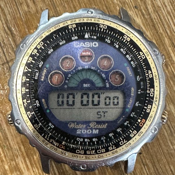 Rare Vintage CASIO Oceanus DW-7400 Surfing Timer | WatchCharts Marketplace