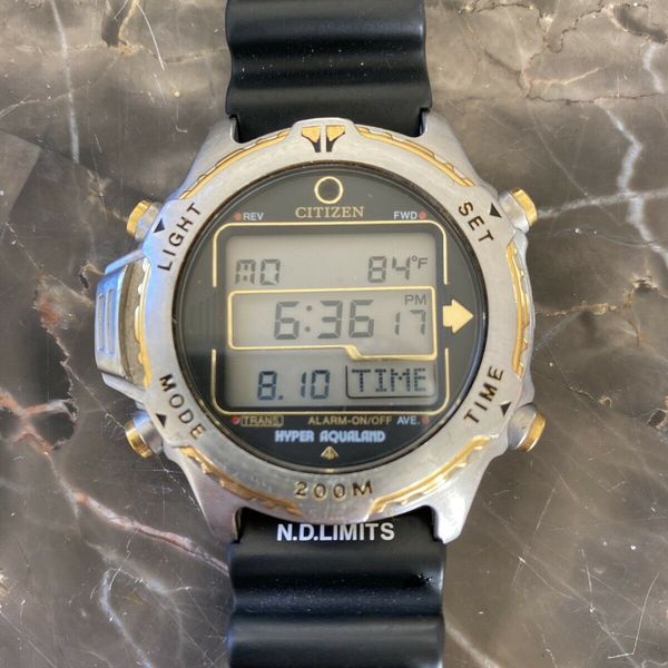 Citizen Promaster Hyper-Aqualand Divers Watch - Preowned. No ...