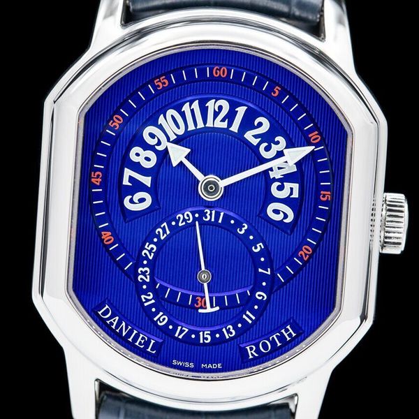 Daniel Roth Premier Retrograde Blue Dial SS | WatchCharts Marketplace