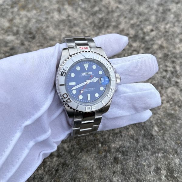 Orologio Seiko Mod Yacht Master Nh35 Automatico Acciaio 41mm Uomo Watch | WatchCharts Marketplace