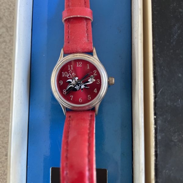 Vintage Fossil Watchâ Warner Brothers Pepe Le-pew Ladies Watch Never ...