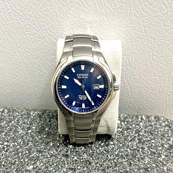 Citizen Eco-Drive men's Titanium Sapphire Crystal Watch WR100 ...
