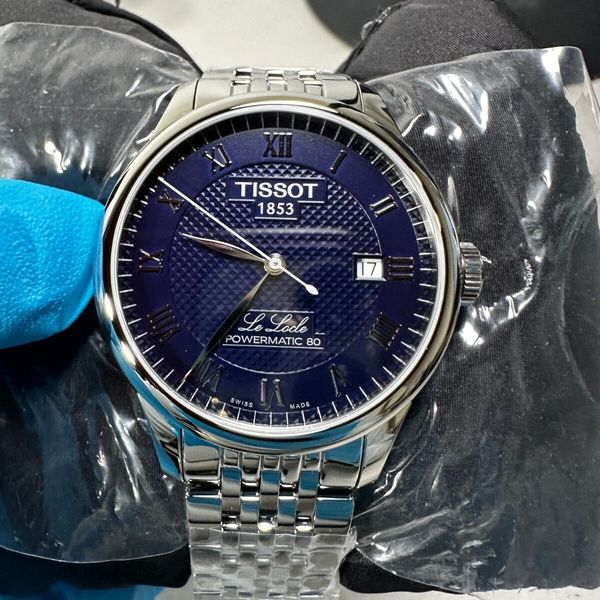 Tissot Le Locle Automatic Blue Dial Men's Watch T006.407.11.043.00 ...