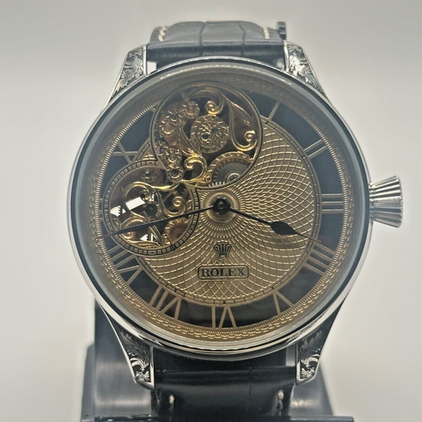 SUPERB MENS ROLEX MARRIAGE WATCH, AUTHENTIC 1920'S ROLEX LEVER MOVEMENT ...