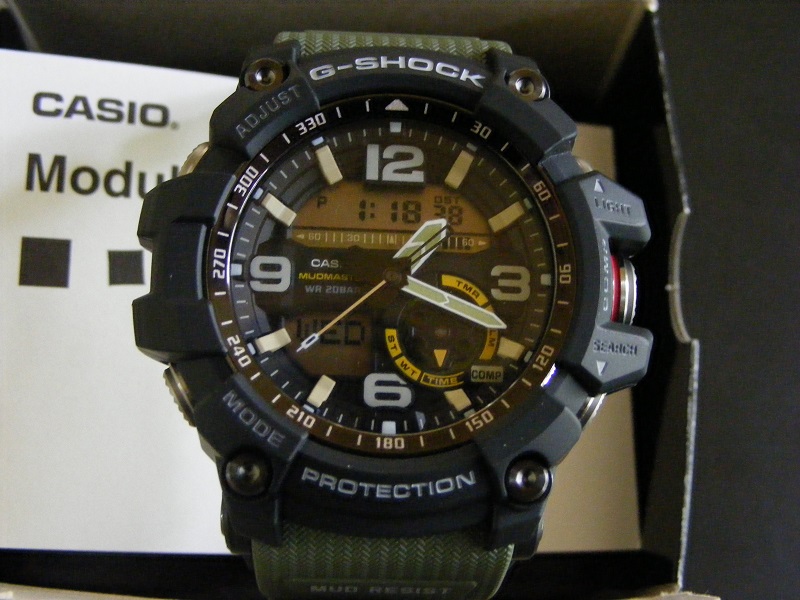 Casio G-Shock Twin Sensor Mudmaster GG1000-1A3, brand new at a very ...