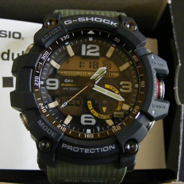 Casio G-Shock Twin Sensor Mudmaster GG1000-1A3, brand new at a very ...