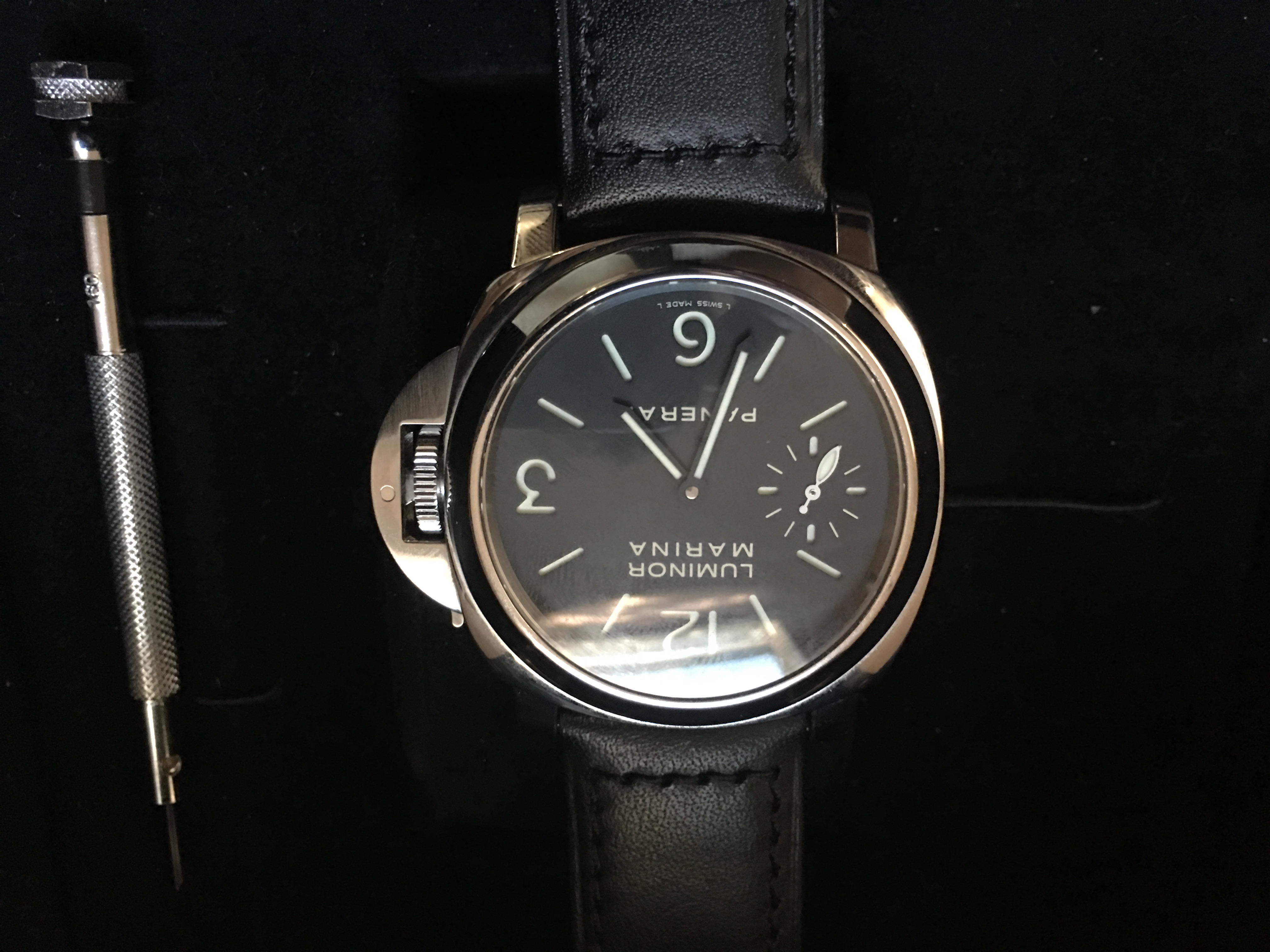 Panerai Pam 111 Steel 44 mm Luminor Marina Manual Pam00111 ...