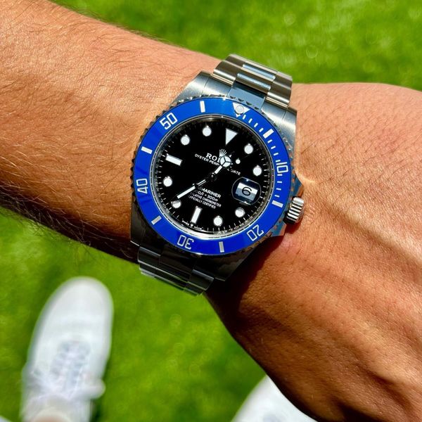 [WTS] 2021 Rolex Submariner Cookie Monster 41mm Blue Bezel 18K WG ...