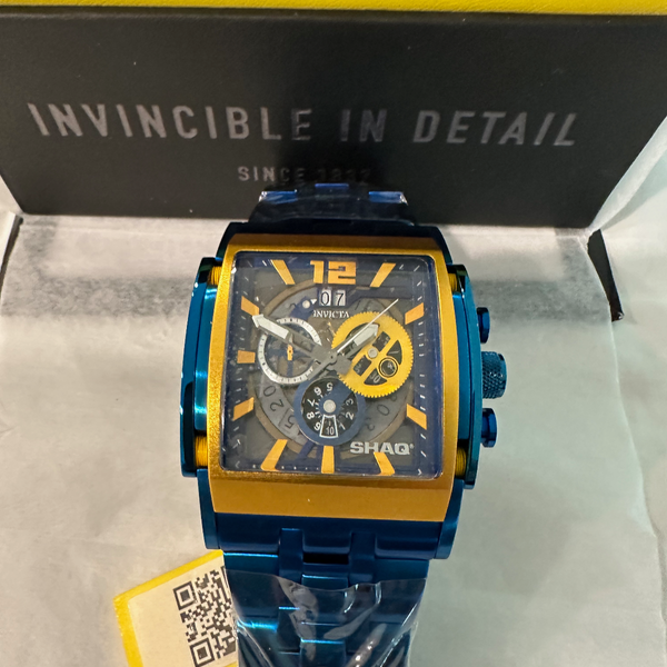 Invicta SHAQ Chronograph Quartz Men's Watch 33738 No. 0249/1000 ...