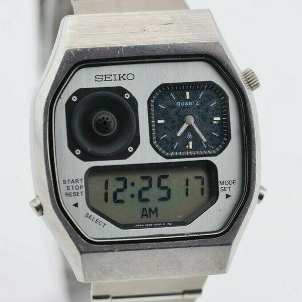 Vintage Seiko Robot Face Ana Digi Quartz Watch H239-5020 Authentic JDM ...