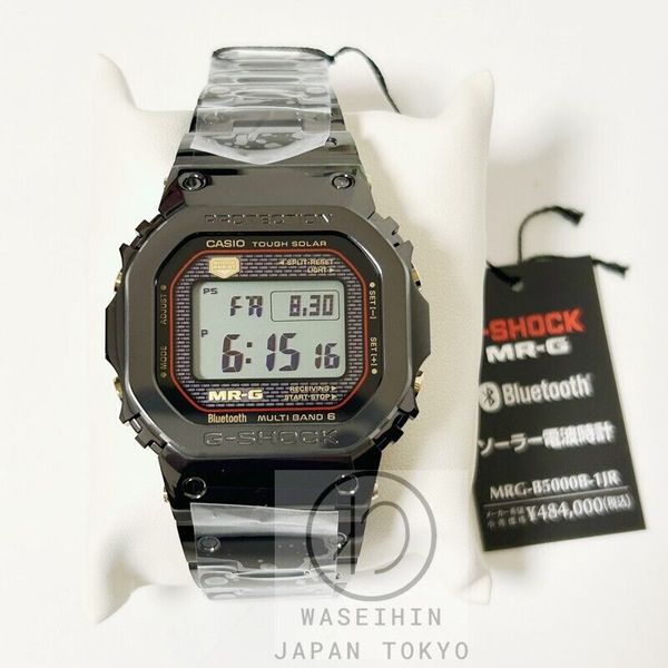 CASIO G-SHOCK MR-G MRG-B5000B-1JR Solar-Quartz Bluetooth Radio Men's ...