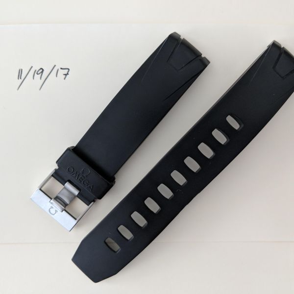 [WTS] 20mm Omega Planet Ocean Rubber Strap with Omega buckle - $130 ...
