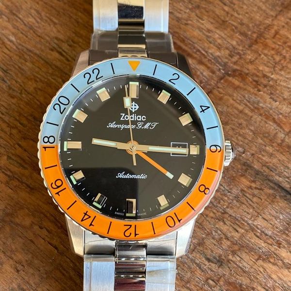 FS Zodiac Aerospace GMT Gulf Colorway | WatchCharts Marketplace
