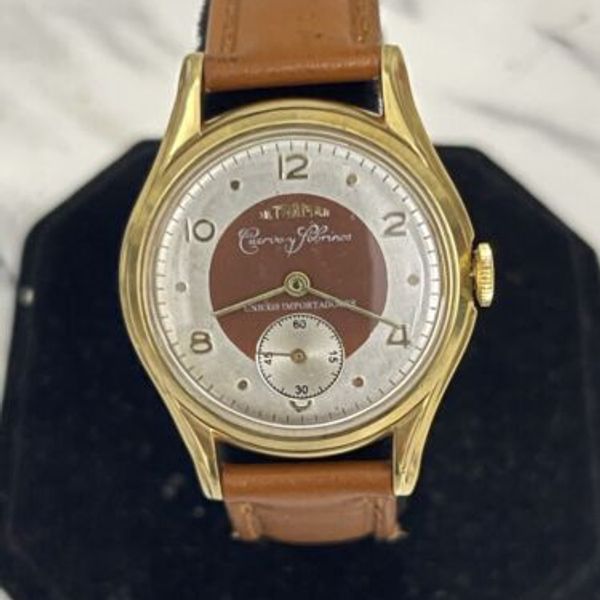 VINTAGE ULTRAMAR CUERVO Y SOBRINOS HABANA , NICE WATCH AND TWO TONE ...