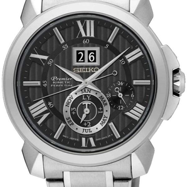 Seiko Premier Kinetic Perpetual Calendar (SNP141) Market Price | WatchCharts