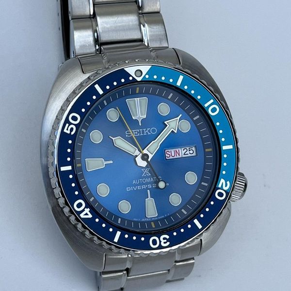 [$425 USD] Seiko Turtle Blue Lagoon SRPB11 | WatchCharts