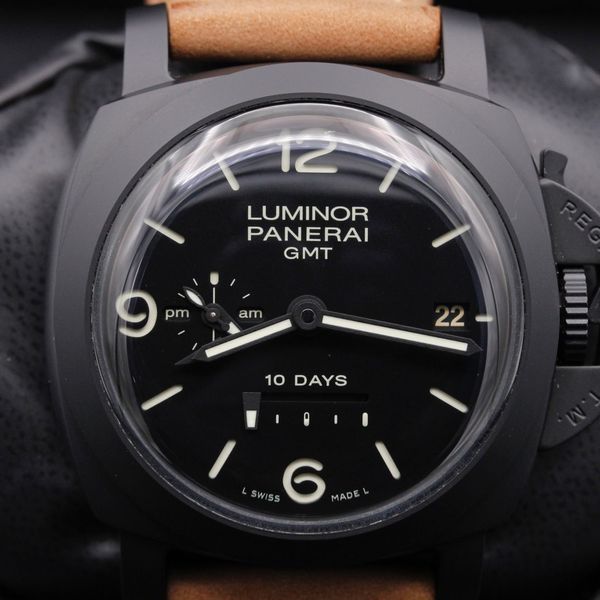FSOT: Panerai Luminor GMT 10 Days - PAM 335 - Black - Ceramic - 44mm ...