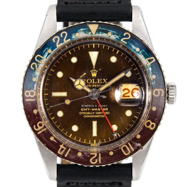 FS: 1956 Rolex GMT 6542 with Tropical Serpico Y Laino Dial | WatchCharts