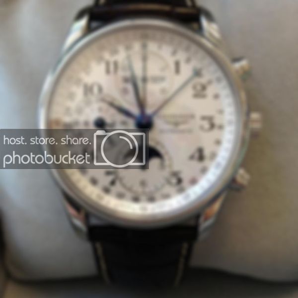 FS - LONGINES Master Chrono w/ Full Calendar & Moonphase | WatchCharts ...
