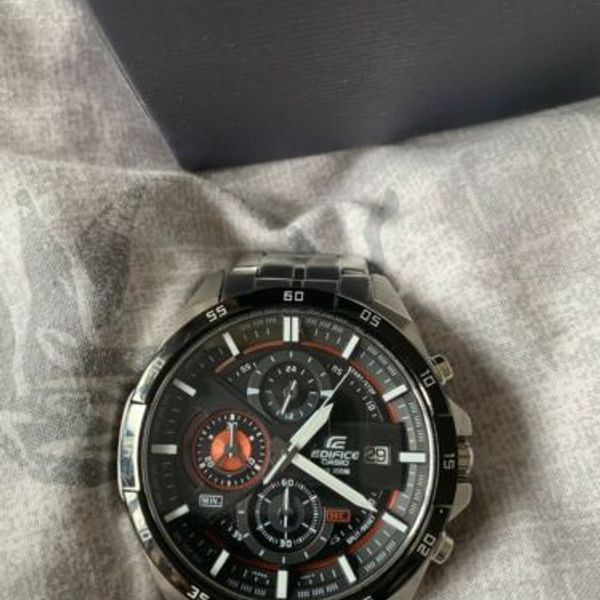 Mens Casio Edifice Model 5451 In Stunning Red | WatchCharts