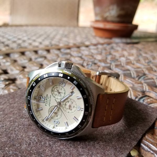 [WTS] Filson x Shinola Journeyman Chronograph | WatchCharts