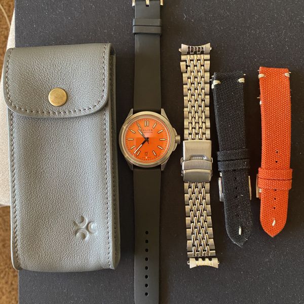Halios Seaforth Orange $1000 | WatchCharts