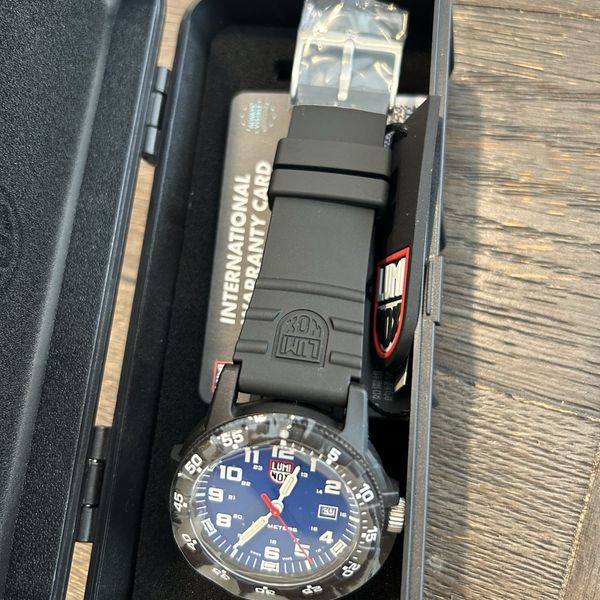 Luminox Sea Turtle Giant Blue Dial Menâ s Watch XS.0323.L Display ...
