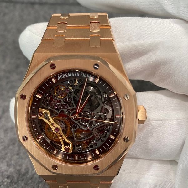 Audemars Piguet 15407OR Royal Oak Double Balance Wheel Openworked 2017 ...