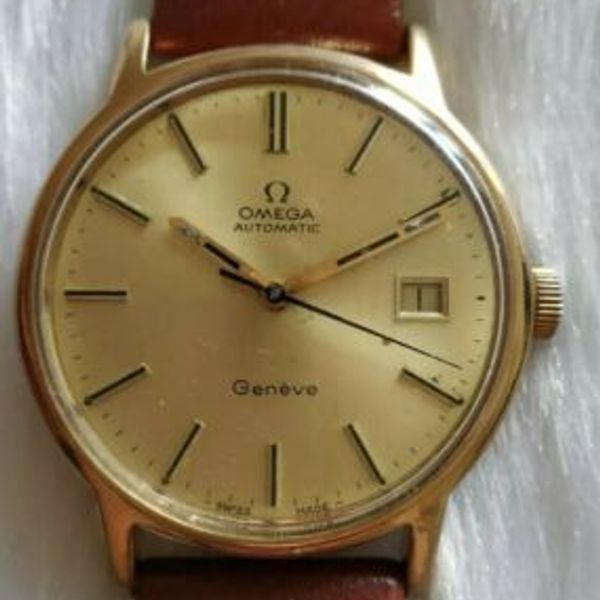 Vintage Omega Geneve Date Automatic Cal.1481 Ref 1660098 Men's Watch ...