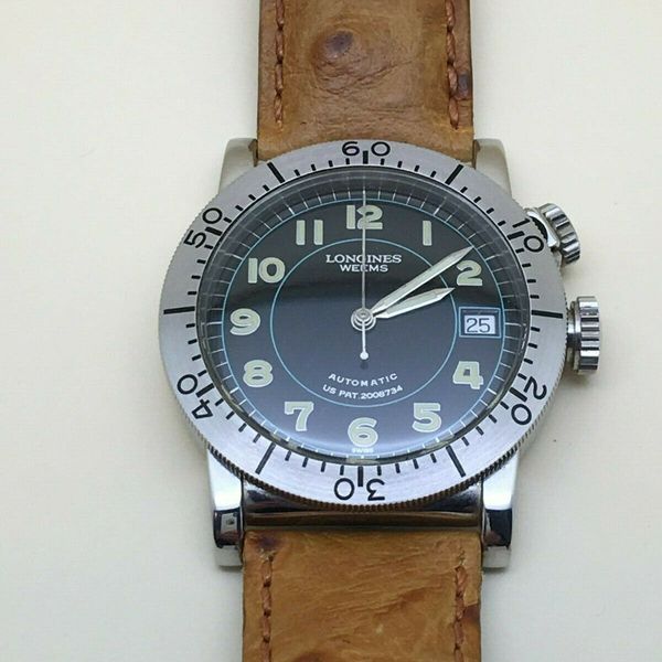 Longines L2.608.4 Weems Automatic PIlots Watch 1995 WW2 Reissue ...