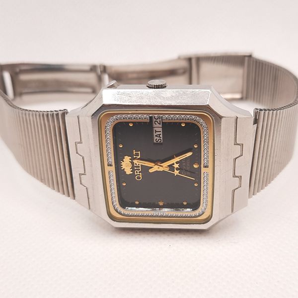 ORIENT Freza 3 stars Crystal 21 jewels Automatic Vintage Watch ...