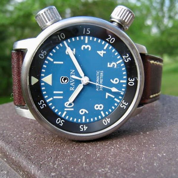 FS: Raven Defender - Blue Dial | WatchCharts Marketplace