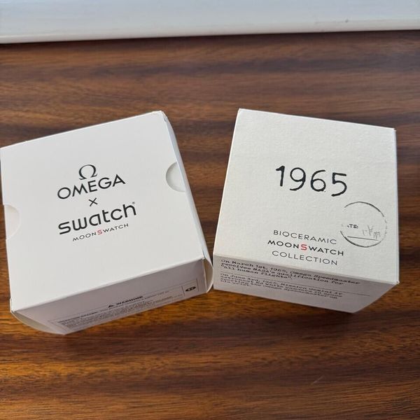 OMEGA x Swatch Speedmaster MoonSwatch 1965 Edition with Receipt ...