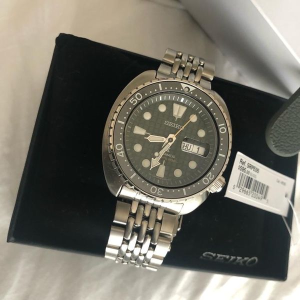 Seiko King Turtle - Green Grenade Dial SRPE05 | WatchCharts