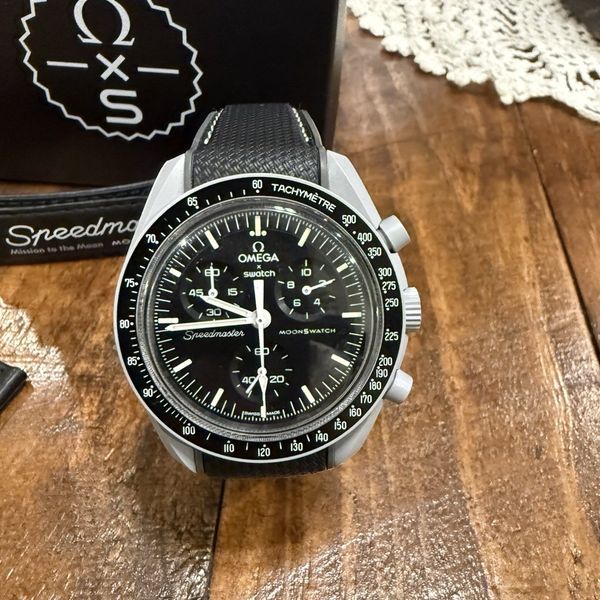 Omega x Swatch Moonswatch| Box & Papers | Extra Band | WatchCharts ...