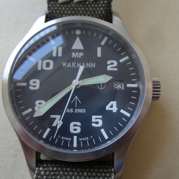 FS: Wakmann TKW-45 Military Police 1 of 50, AS 2063 Movement | WatchCharts