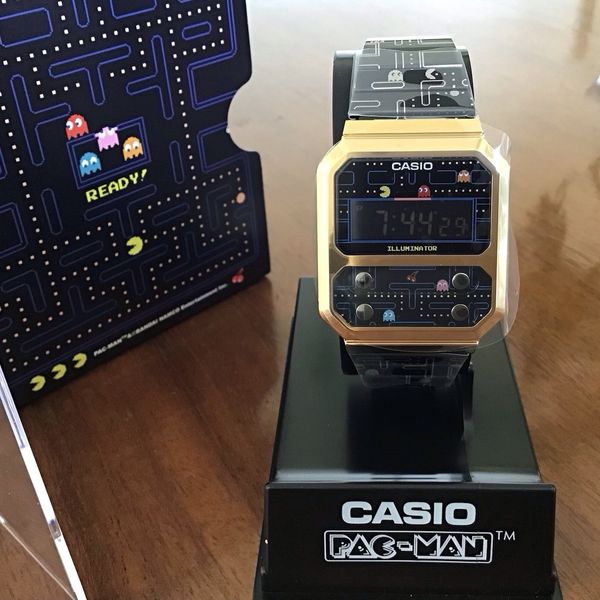 Casio A100WEPC Pac-Man Limited Edition Digital Watch - New Unopened ...