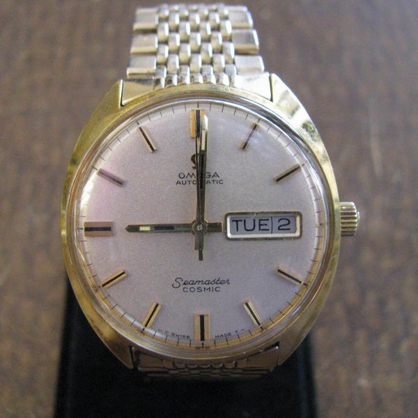 Vintage Omega Seamaster Cosmic 166036-TOOL 107 Automatic Men's Day Date Watch | WatchCharts ...