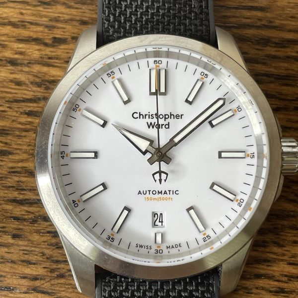 [WTS] Christopher Ward C63 Sealander - White Dial - Full Kit | WatchCharts