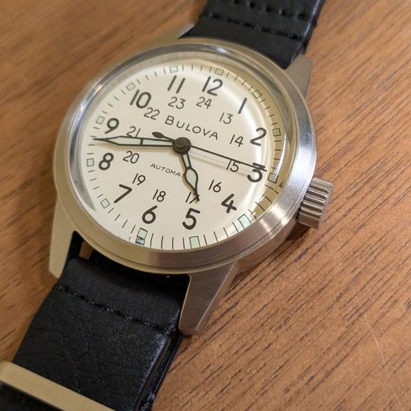 Bulova Hack Automatic Wristwatch for Men | WatchCharts Marketplace