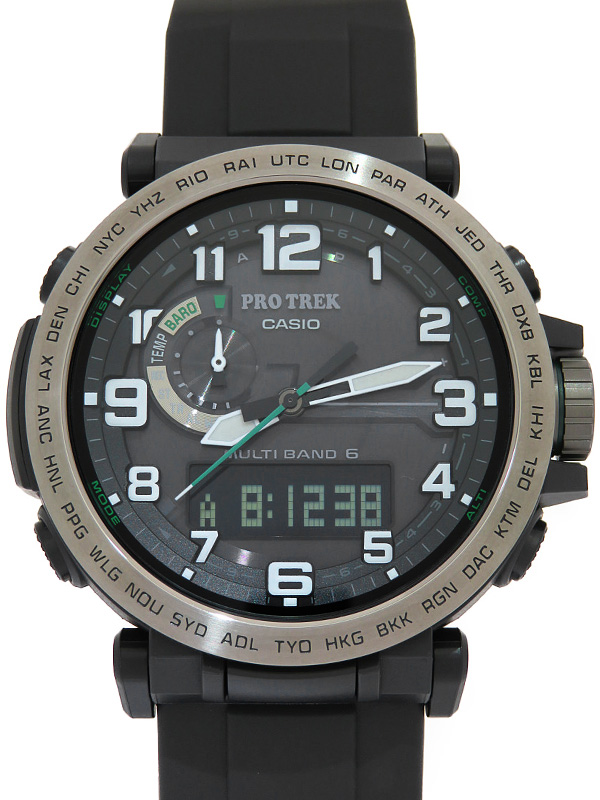 [CASIO] [PRO TREK] Casio "Pro Trek Triple Sensor" PRW-6600Y-1JF Men's Solar Radio Quartz 1 Week ...