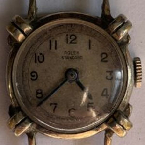 Rolex Standard Ladies Watch Art Nouveau Deco 20s/30s Antique 17 Jewels ...