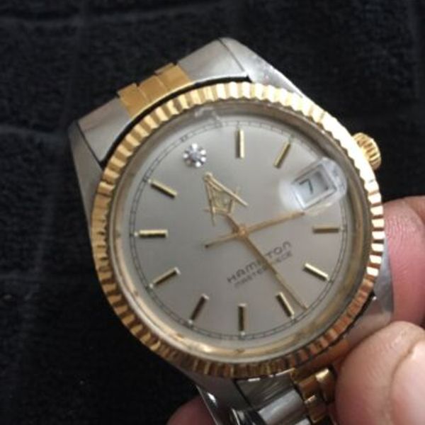 Hamilton Masterpiece Masonic Wrist Watch. | WatchCharts
