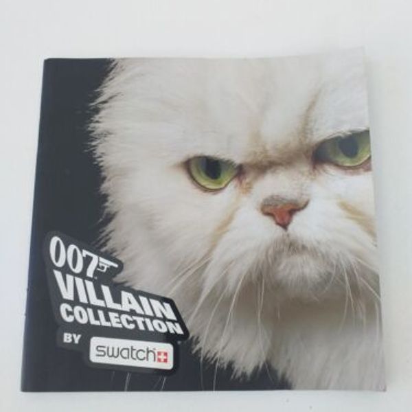 Swatch 007 Villain Collection Brochure Catalogue | WatchCharts Marketplace