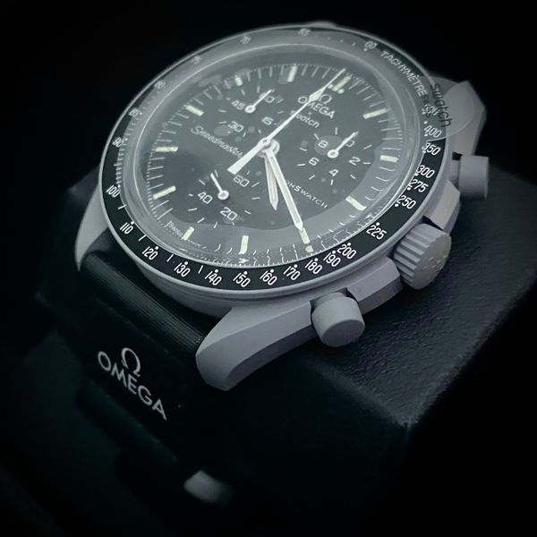 OMEGA X SWATCH SpeedMaster MoonSwatch MISSION TO THE MOON Chronograph ...