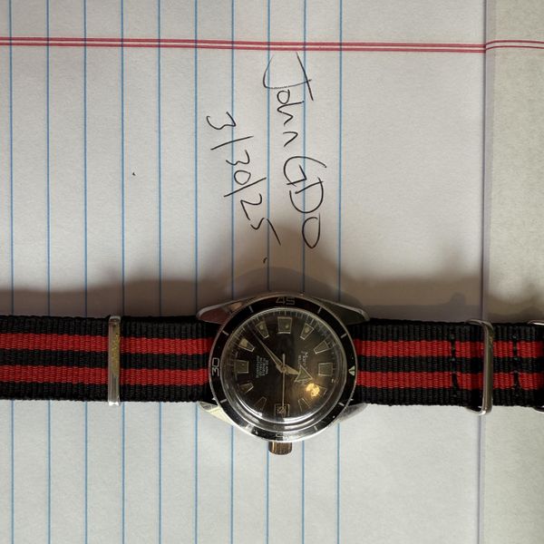 [WTS] Marc Nicolet Vintage “baby Blancpain” dive watch | WatchCharts ...