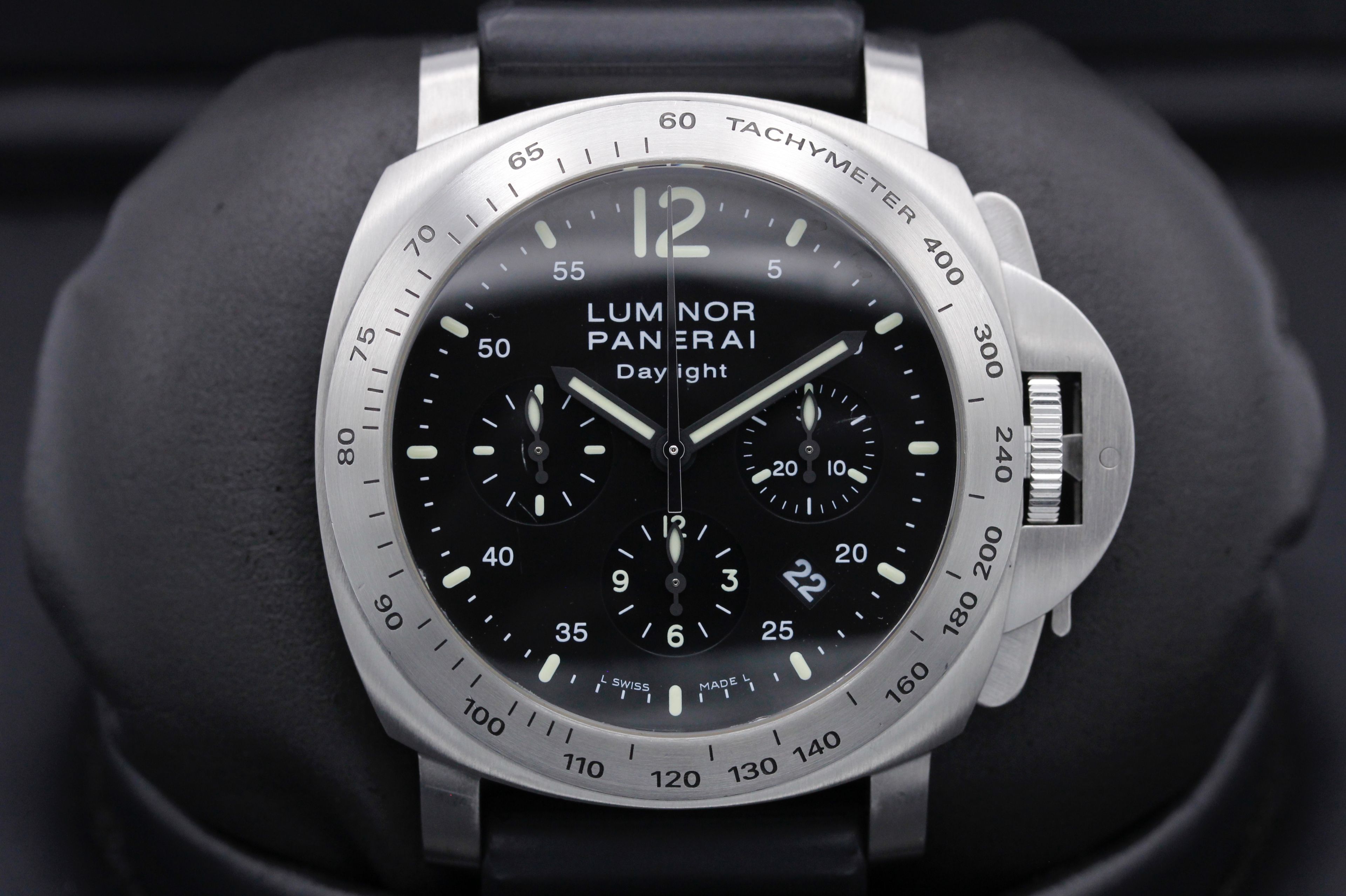 FSOT: Panerai Luminor Daylight Chronograph - Stainless - PAM 250 - 44mm ...
